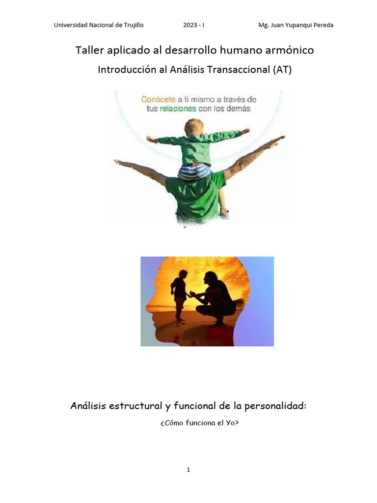 At y Desa Personal Texto Práctica | PDF | Comportamiento | Las emociones