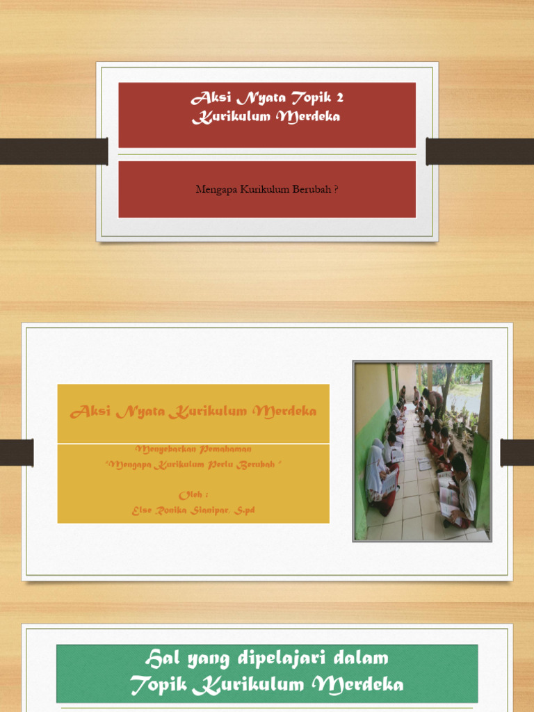 Aksi Nyata Topik 2 Els | PDF | Karier & Perkembangan | Pengembangan Diri