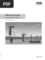EFCO Round Column Forming System | PDF | Screw | Scaffolding