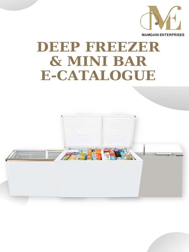 Me Deep Freezer E-Catalogue | PDF
