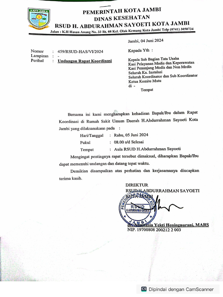 Rakor Juni 2024 | PDF