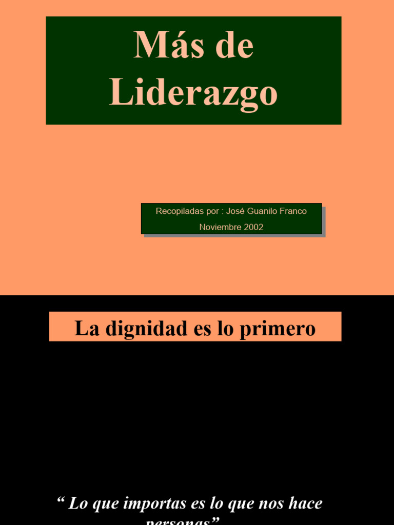 Citas e Imagenes Poder - Respeto-Liderazgo | PDF | Liderazgo | Amor