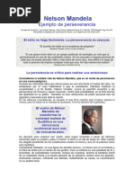 Nelson Mandela Biography | PDF | Evaluación | Aprendizaje