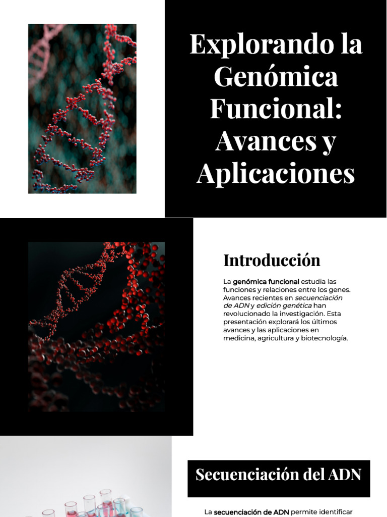 Genomica Funcional | PDF | Genómica | Secuenciación del genoma completo