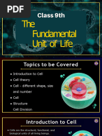 Class 9 Bio Chapter 1 Notes Cell | PDF | Cell Membrane | Cell Nucleus