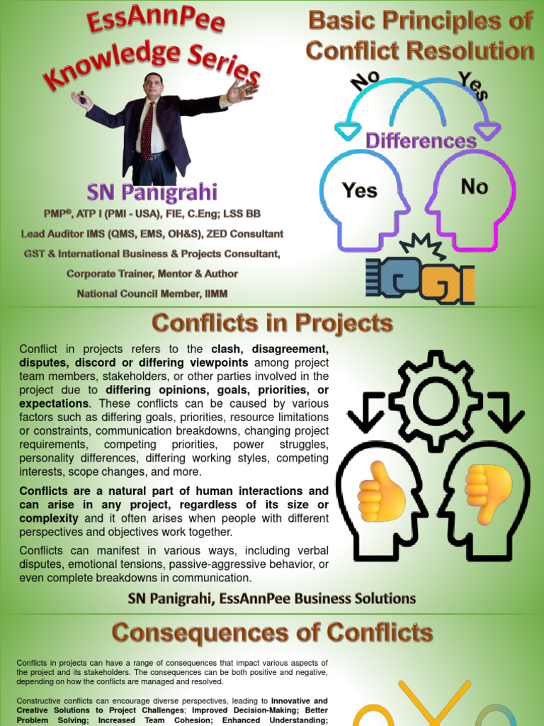 Project Conflict Management Guide | PDF | Conflict Resolution ...