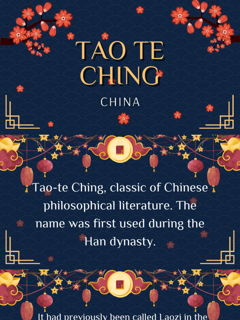 Toa Te Ching | PDF | Classics