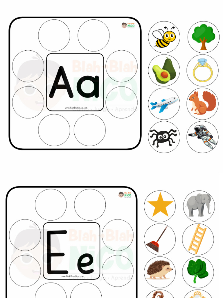 Actividad Vocales | PDF