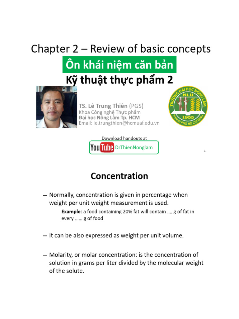 Chapter 2 - Review of Basic Concepts-Student-Print | PDF | Density ... Chapter 2 - Review of Basic Concepts-Student-Print | PDF | Density ...