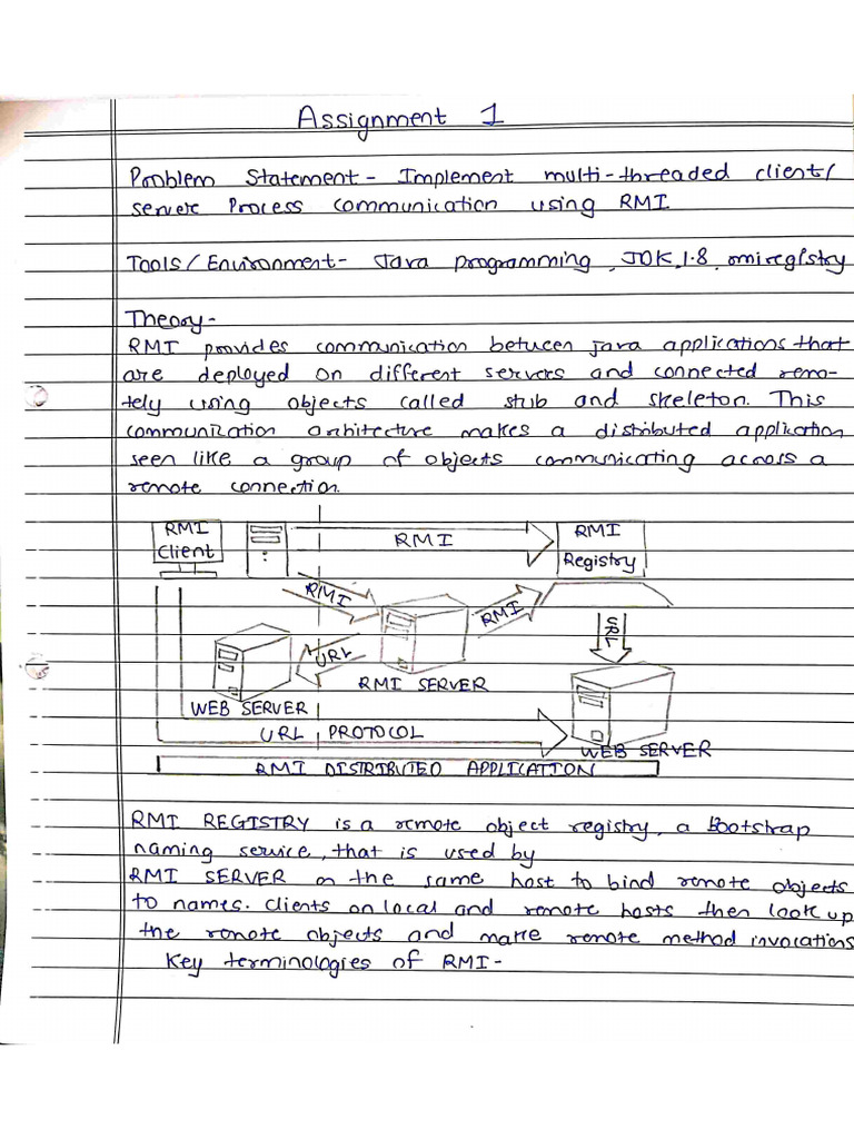 Distributed System Assignments | PDF
