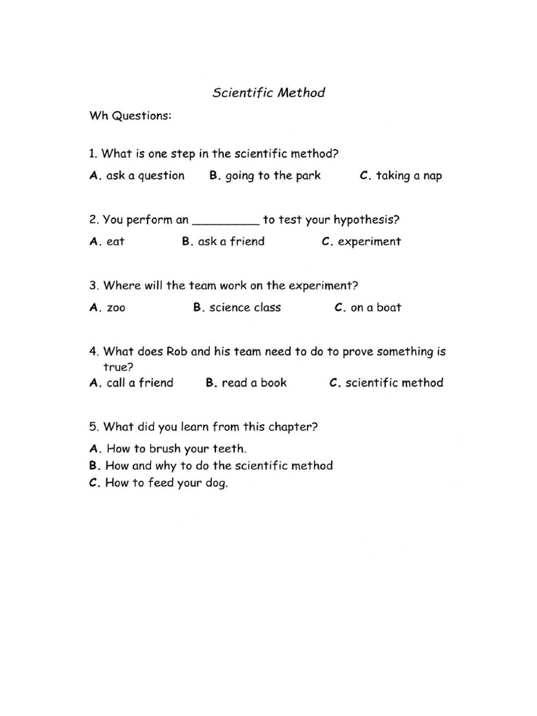 WS On Scientific Method Review | PDF