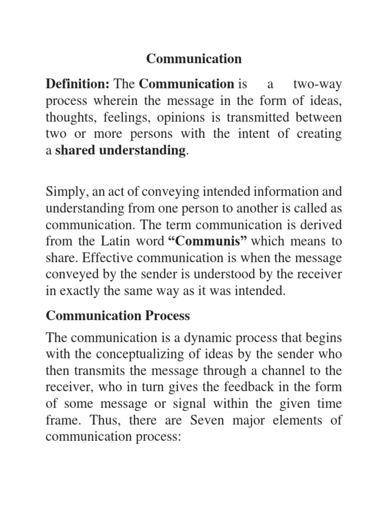 Communication Skills | PDF | Communication | Nonverbal Communication