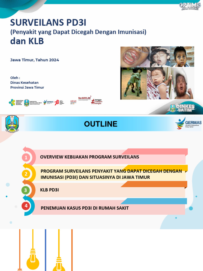 SURVEILANS PD3I Dan KLB SDA | PDF | Sains & Matematika