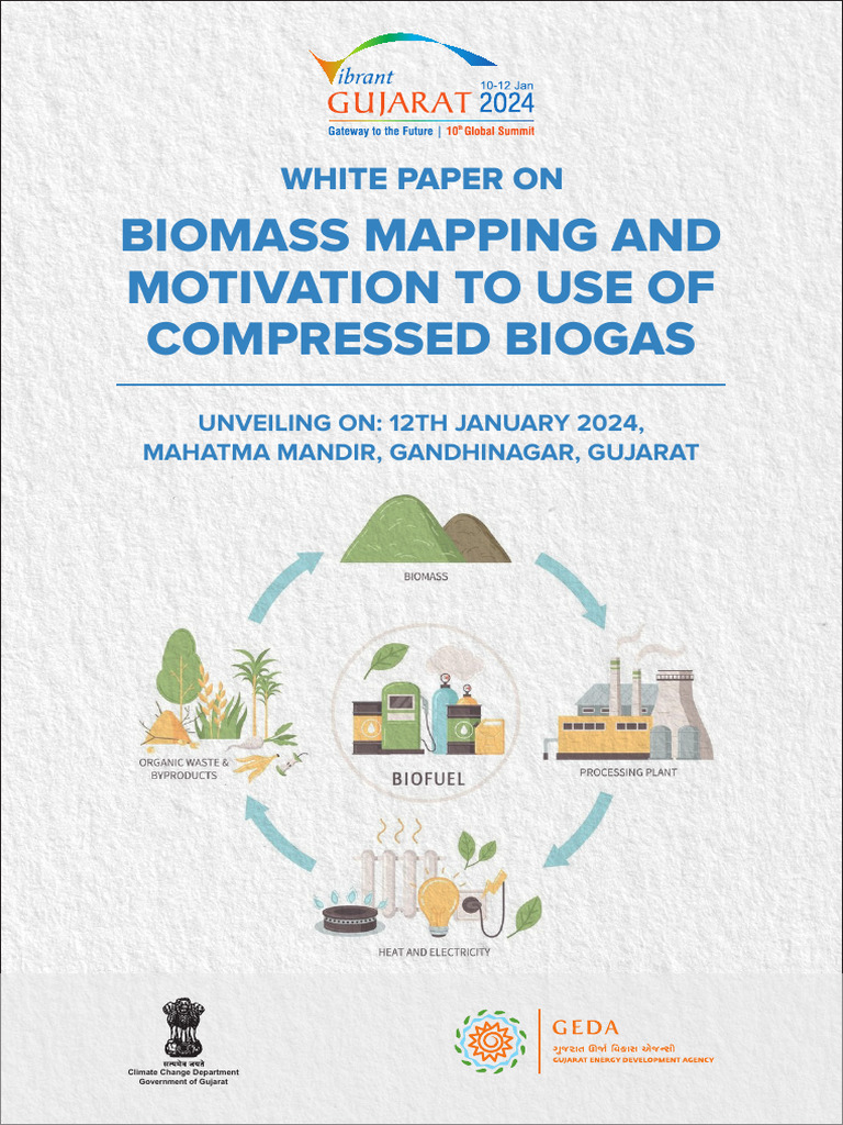 Biomass Mapping Biogas (CBG) - White Paper - Gujarat - 2024 | PDF ...
