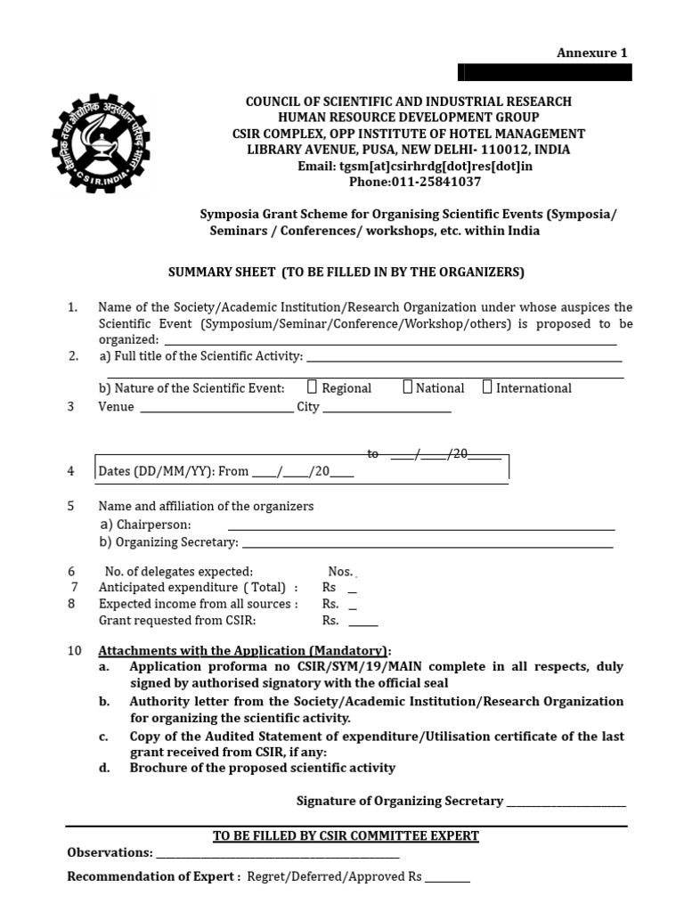 Annexure 1 | PDF
