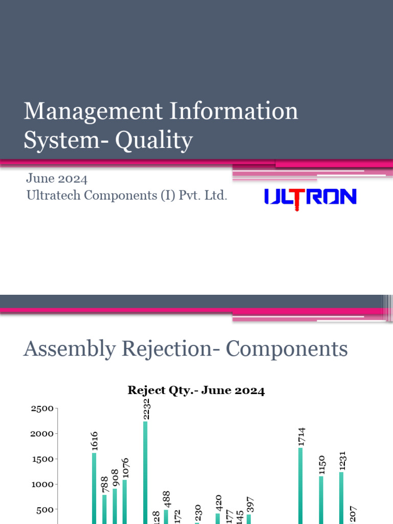 MIS Quality June 2024 | PDF | Industrial Processes | Secondary Sector ...