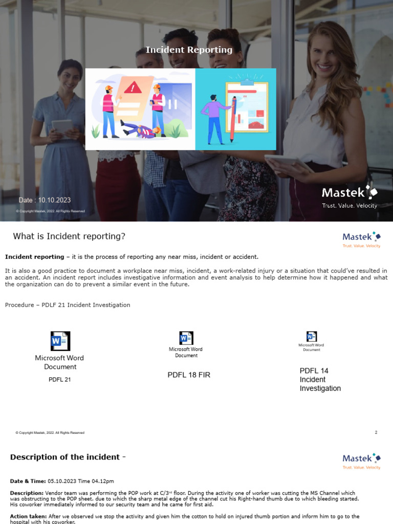 Incident Investigation (CAPA) | PDF | Personal Protective Equipment ...