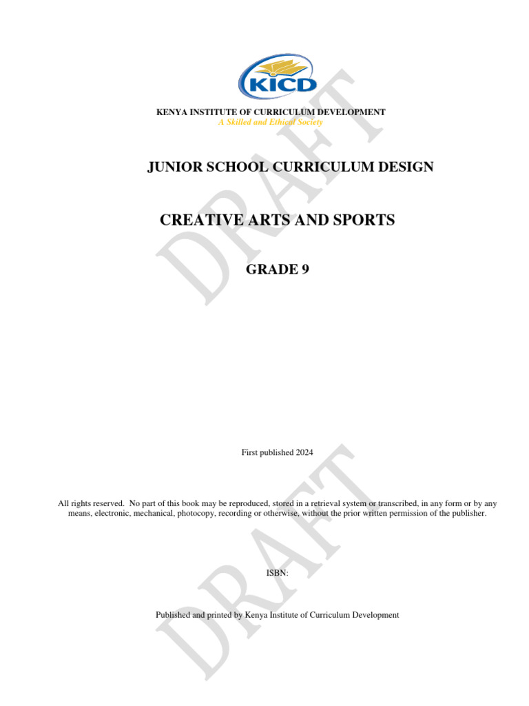 Grade.9.creative - Arts .Sports | PDF | Learning | Creativity