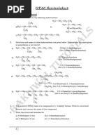 Alkanes Cycloalkanes Worksheet | PDF