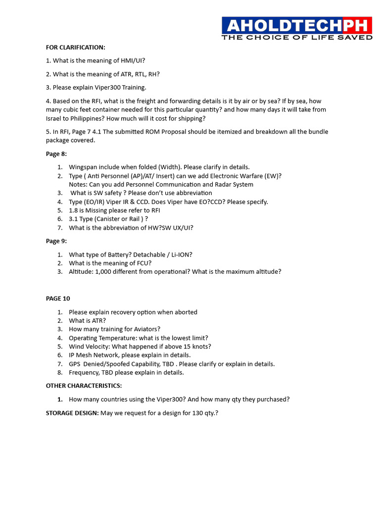 for clarification | PDF