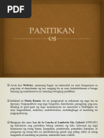 Panitikan-ng-Pilipinas-module 1 | PDF