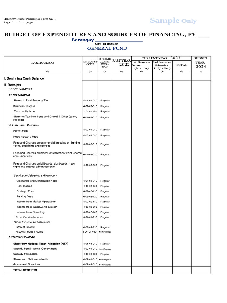 Barangay Lbp Forms 2025 2 | Download Free PDF | Expense | Emergency Management