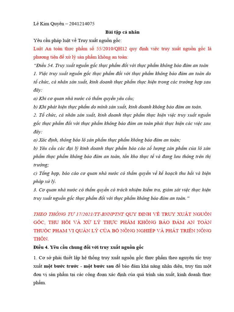 Bùi Thị Như Ý - 2005200403 - N5 - BTCN | PDF