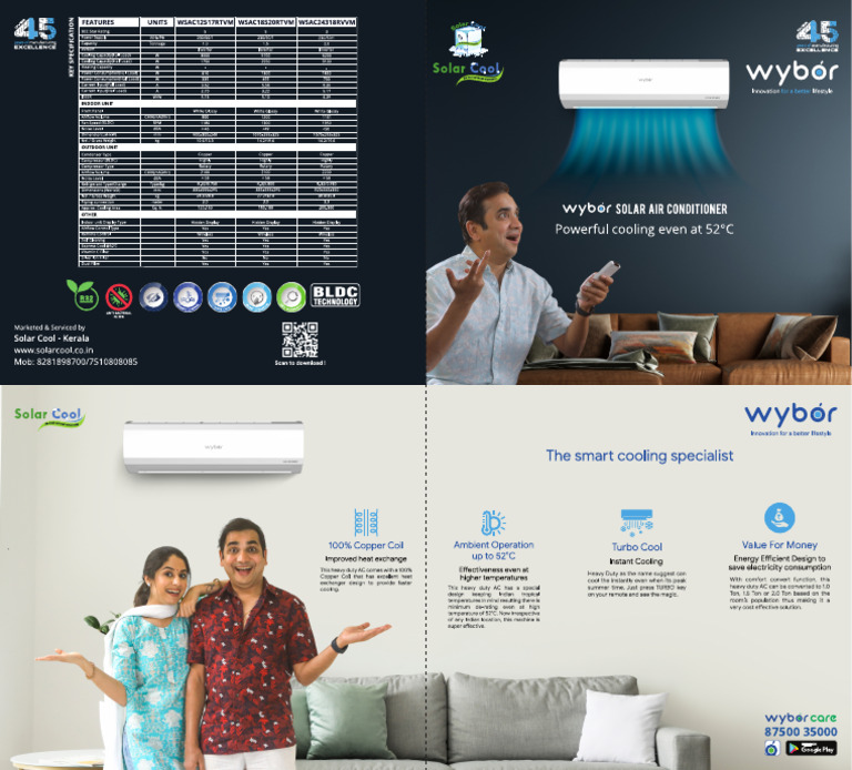 Wybor Solar Air Conditioner Leaflet | PDF