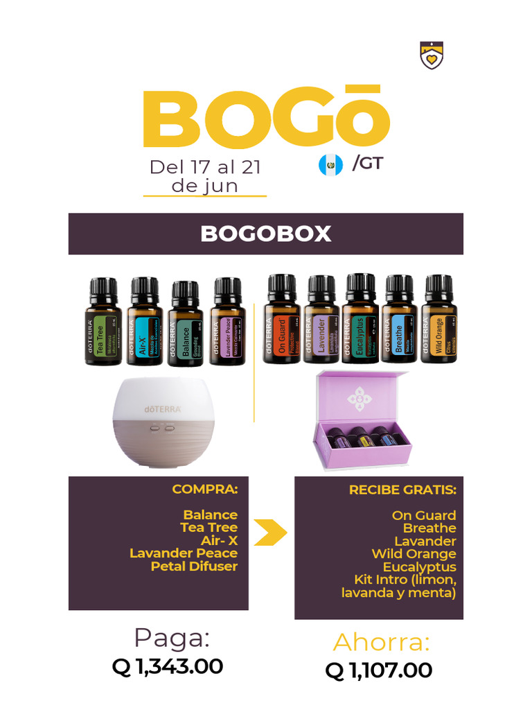 BOGO Box: Aceites Esenciales y Difusor | PDF | Sistema inmune | Medicina