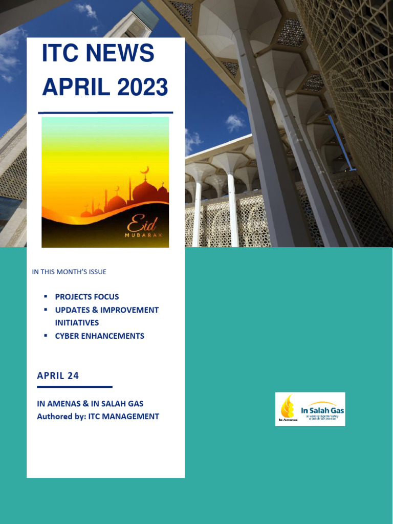 ITC Monthly Newsletter - April 2023 Issue | PDF | Security | Computer ...