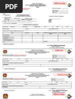 Latest PFT Form | PDF | Career & Growth