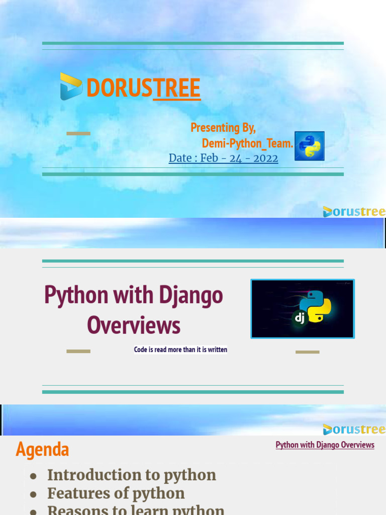 Python-Team - PPT - DEMI | PDF | Model–View–Controller | Python (Programming Language)