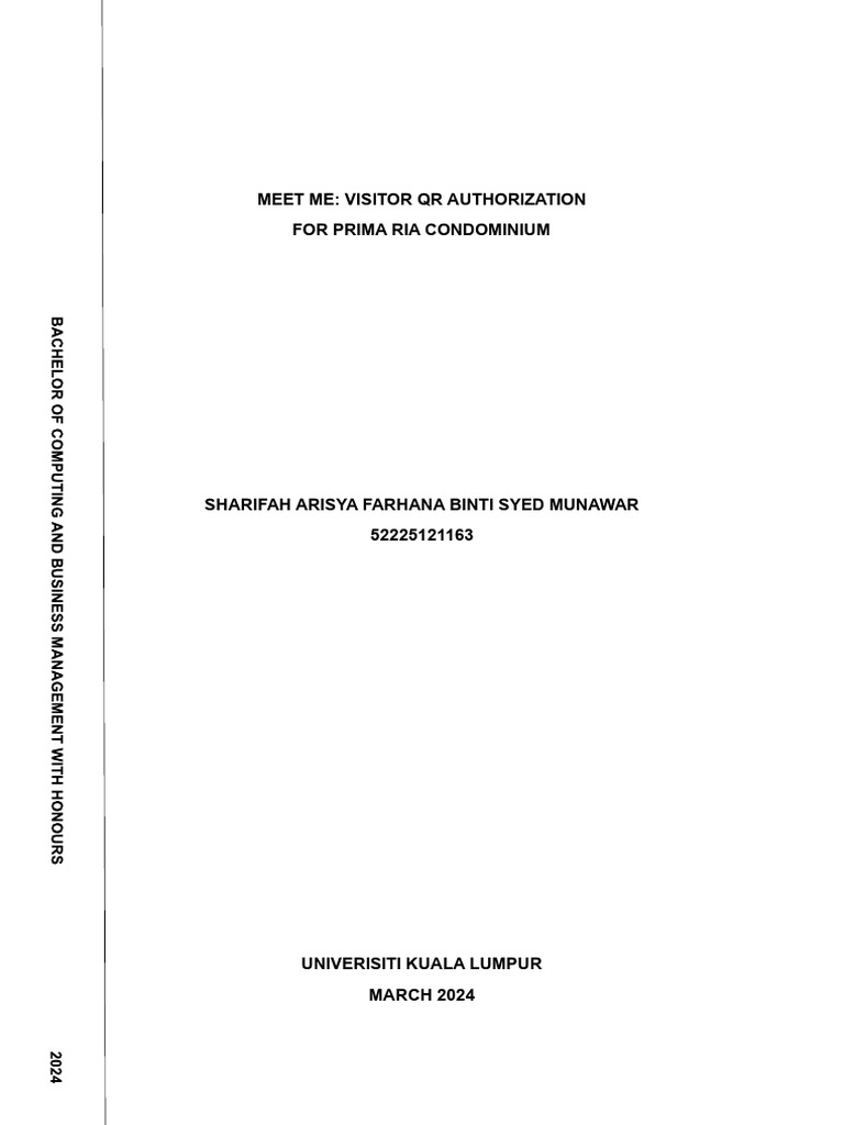 FYP 2 Thesis | PDF | Methodology | Agile Software Development