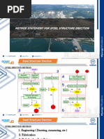 Steel Structures Installation Method Statement | PDF | Structural Steel ...