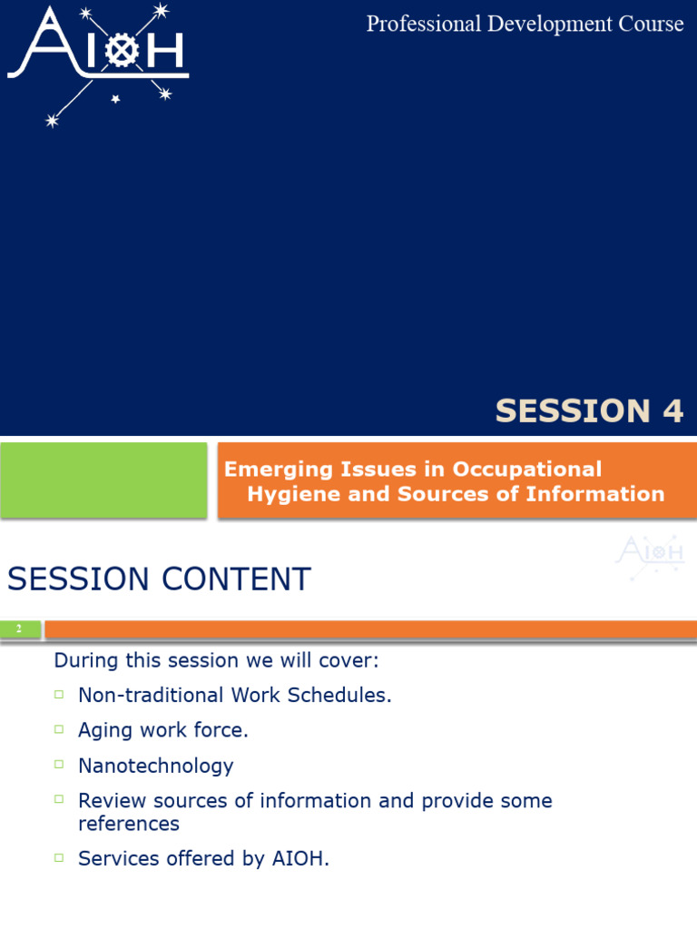 Occupational Hygiene: Key Issues & Insights | PDF | Occupational ...