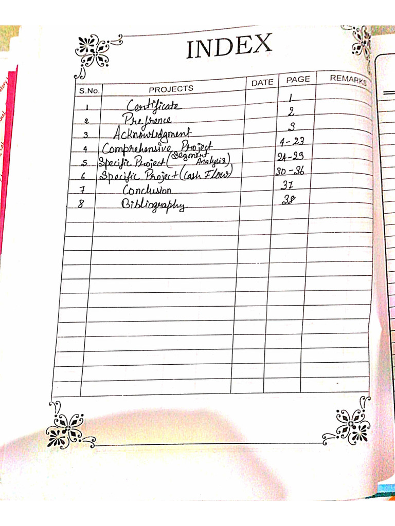 Accounts Project | PDF