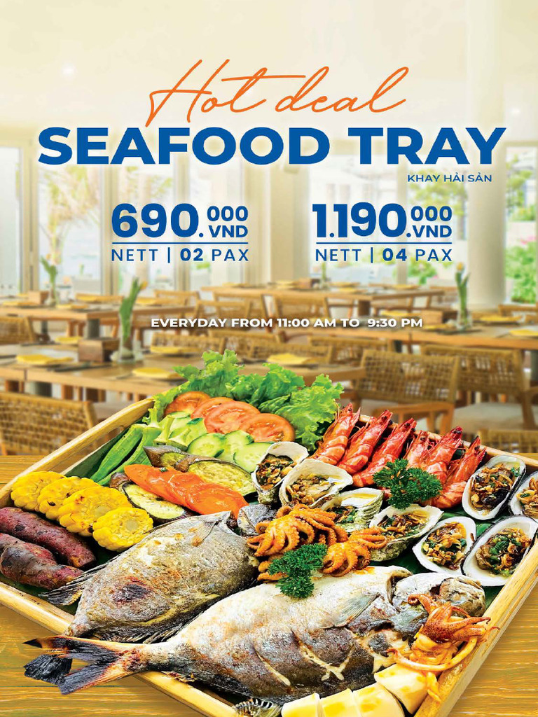 Seafood Tray Menu | PDF