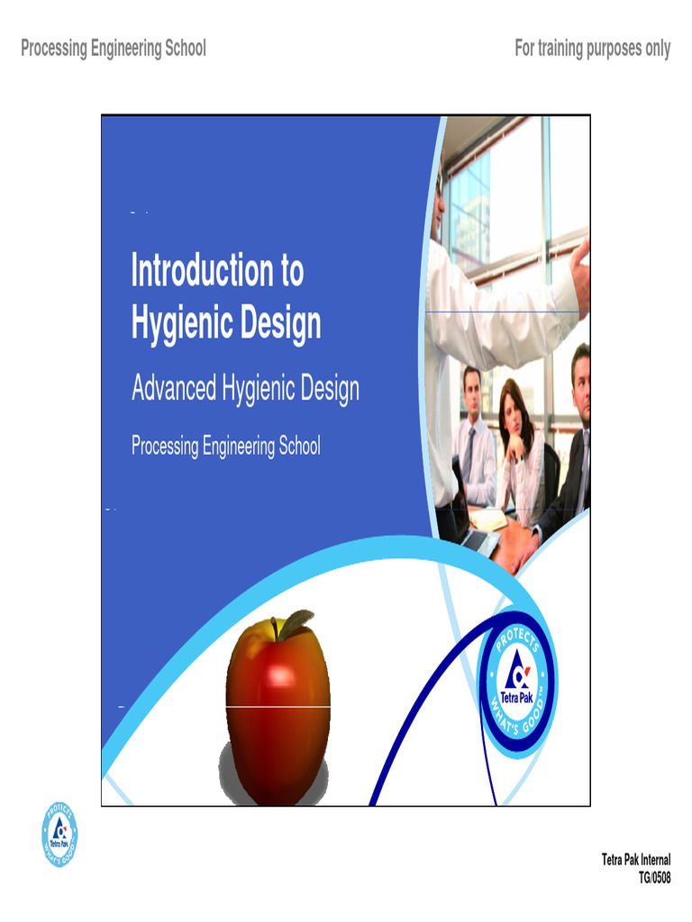2 - Advanced Hygienic Design - Introduction | PDF | Food Safety ...