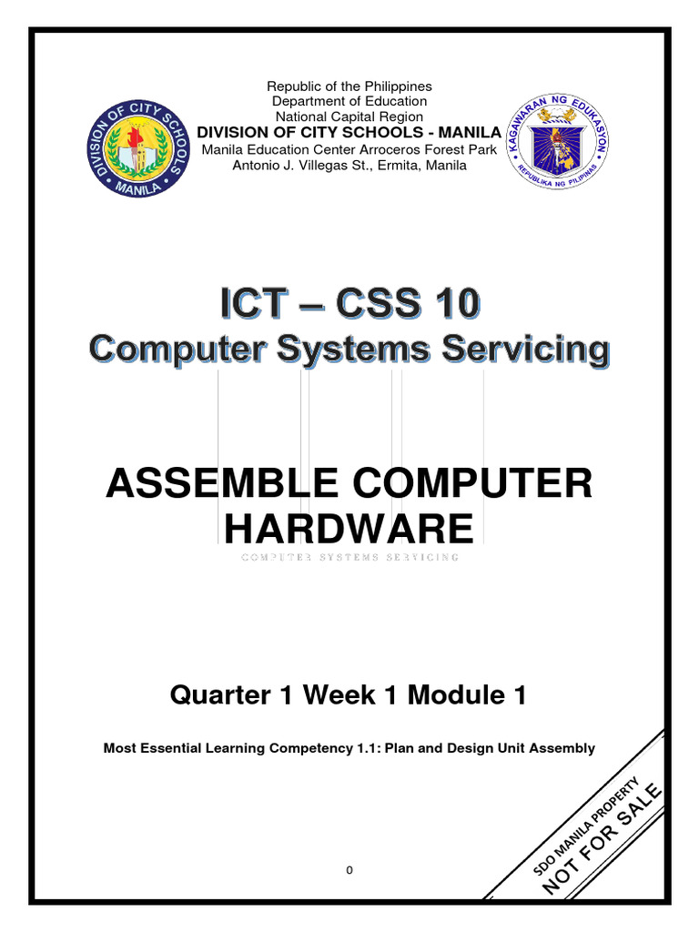 Final Tle-Te 10 - q1 - w1 - Mod1 - Ict Css - Sheryl Unciano | PDF | Desktop Computer | Personal ...