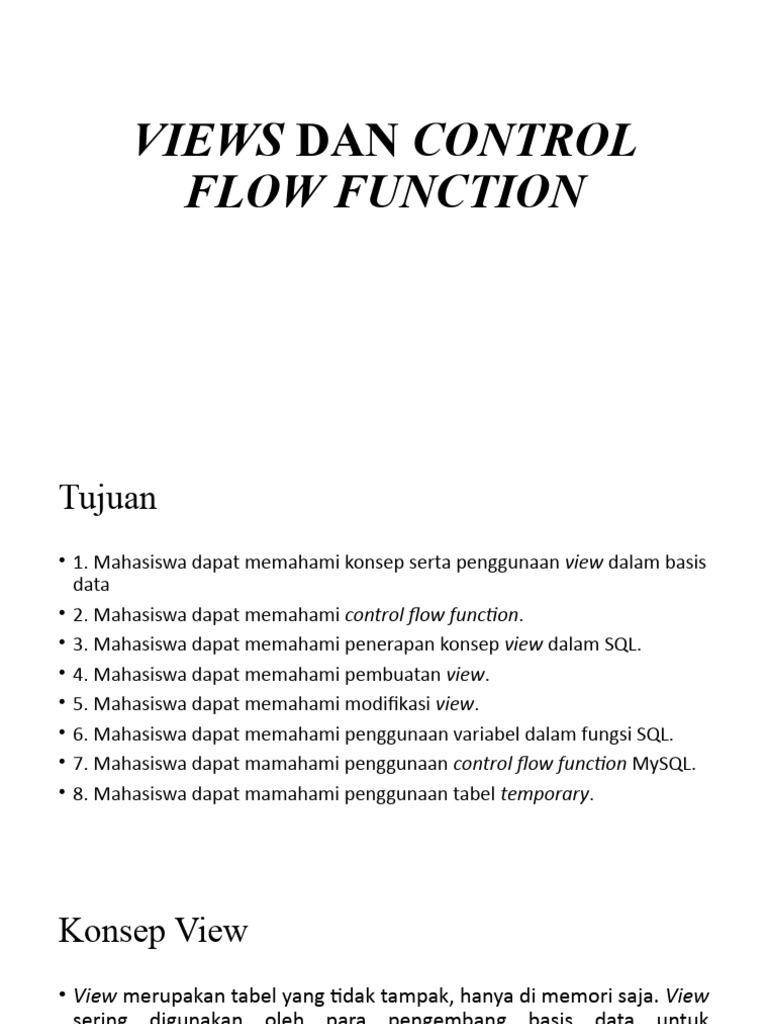 Modul 12 View Control | PDF | Komputer