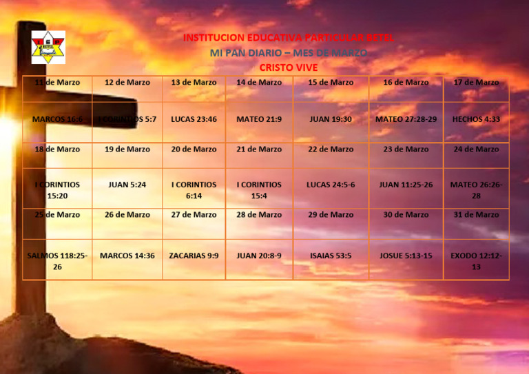 Devocionales Mes de Marzo | PDF