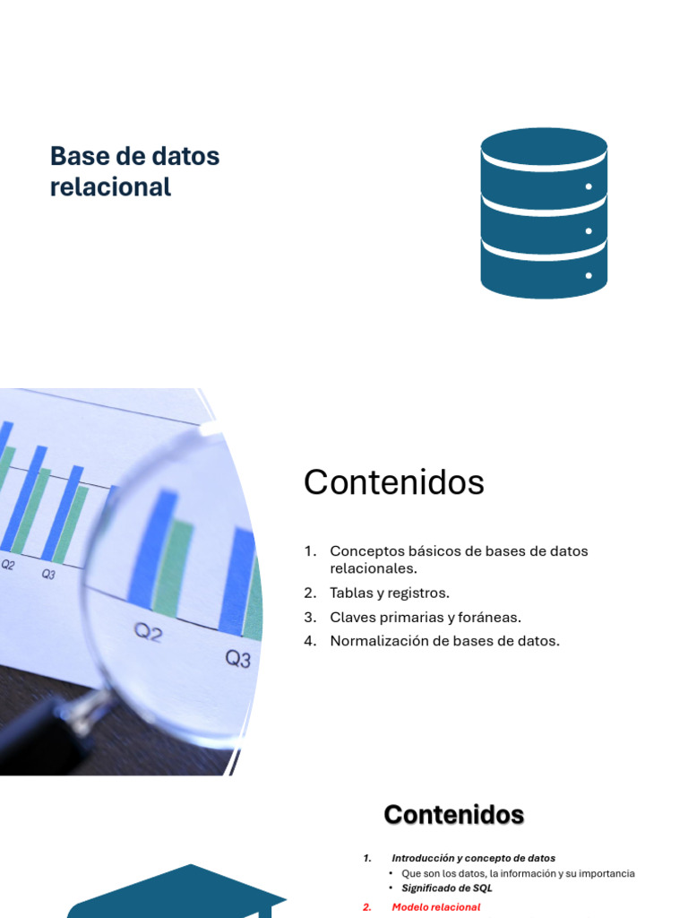 2 BBDD Relacional & Modelamiento de Datos | PDF | Base de datos relacional | Bases de datos