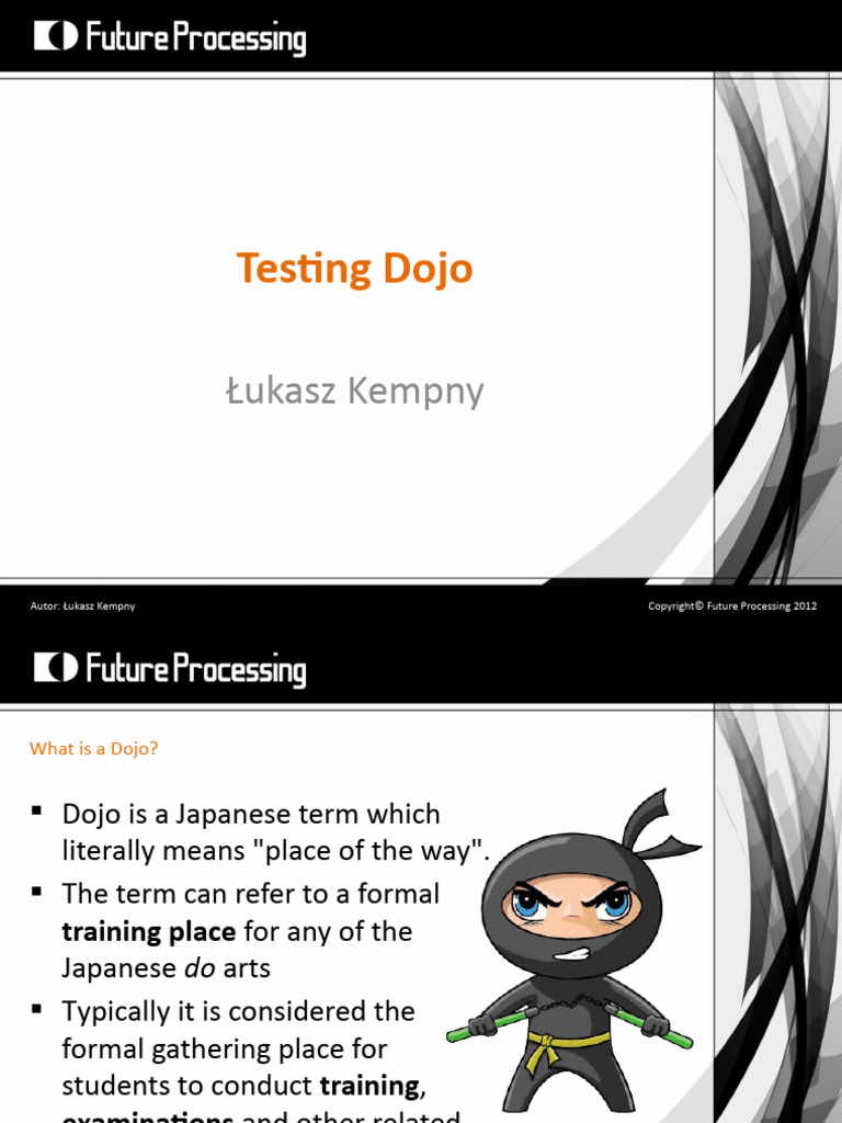 Testing Dojo | PDF | Software Testing | Usability
