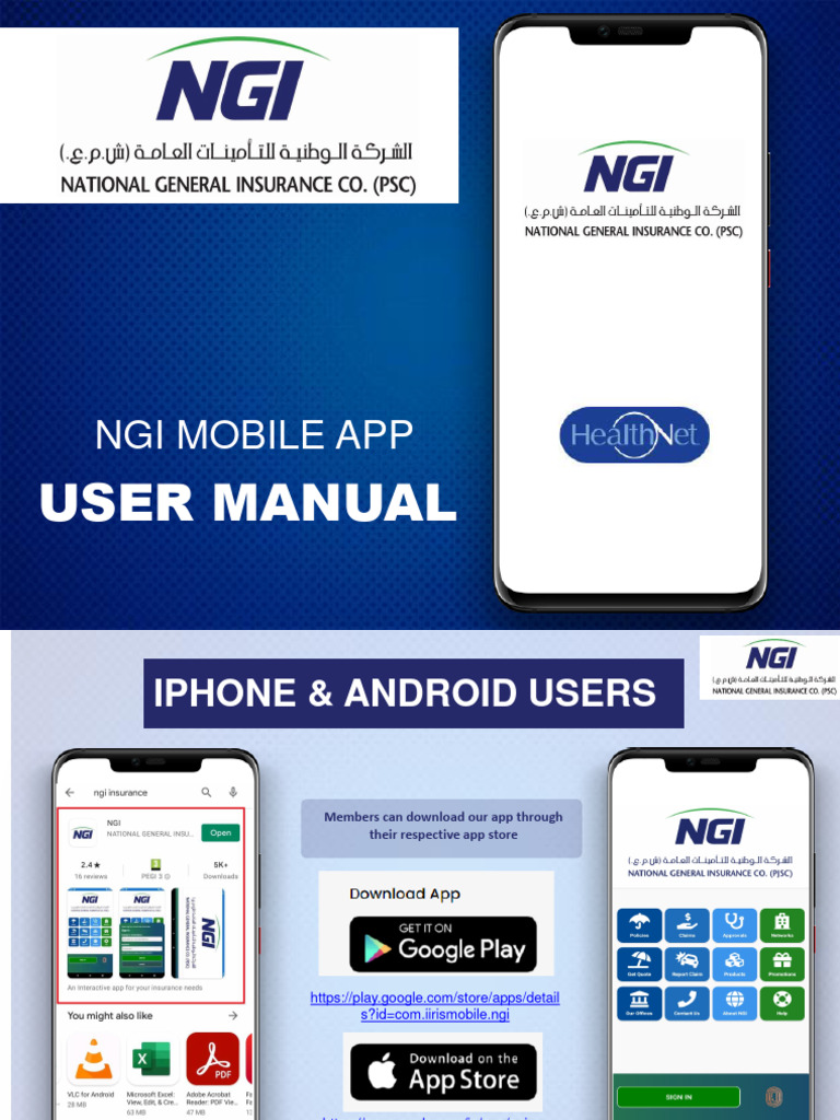 NGI - Mobile App Manual - 2021 | PDF | Mobile App | Payments