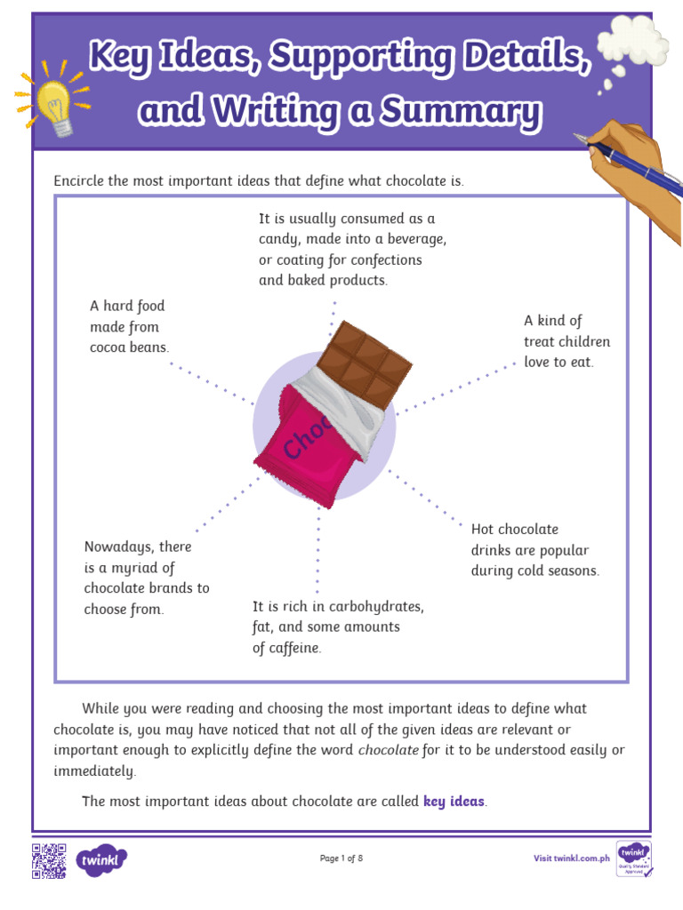 Understanding Key Ideas and Summaries | PDF | Lent | Chocolate