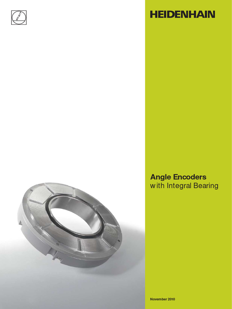 Angle Encoders | PDF | Diffraction | Light