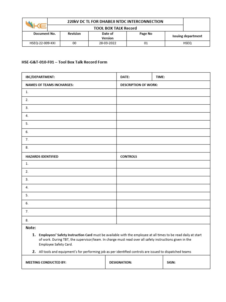 Tbt Daily Record | PDF