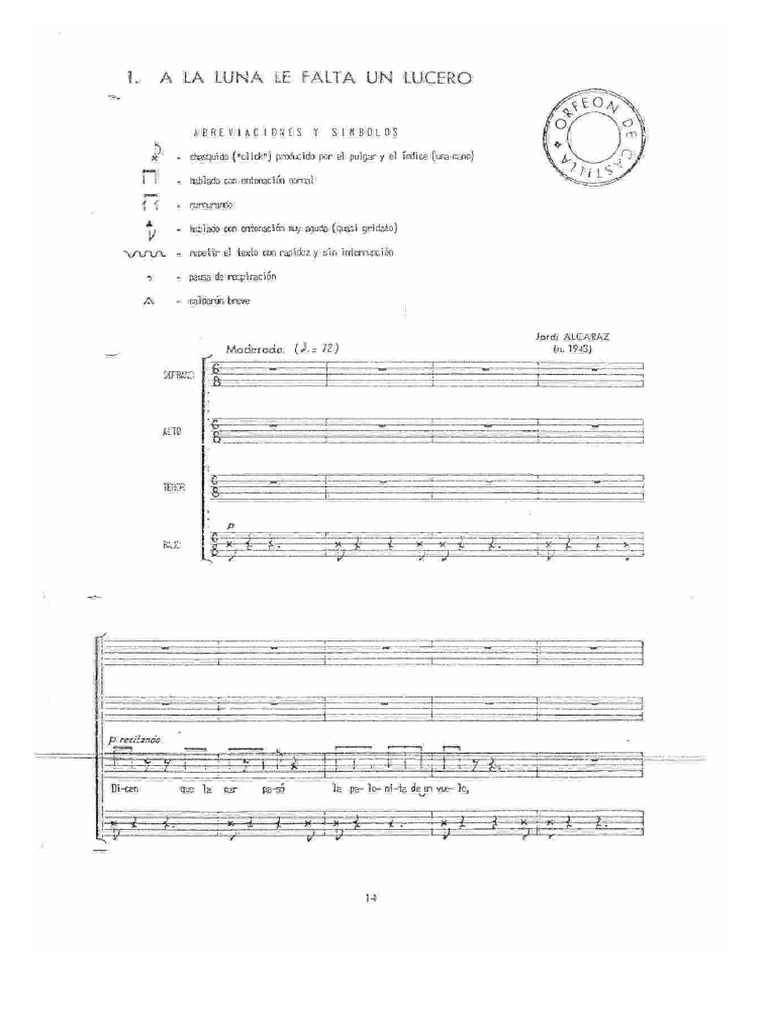 A la luna | PDF