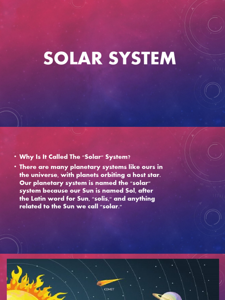 Presentation 2 | PDF | Planets | Solar System