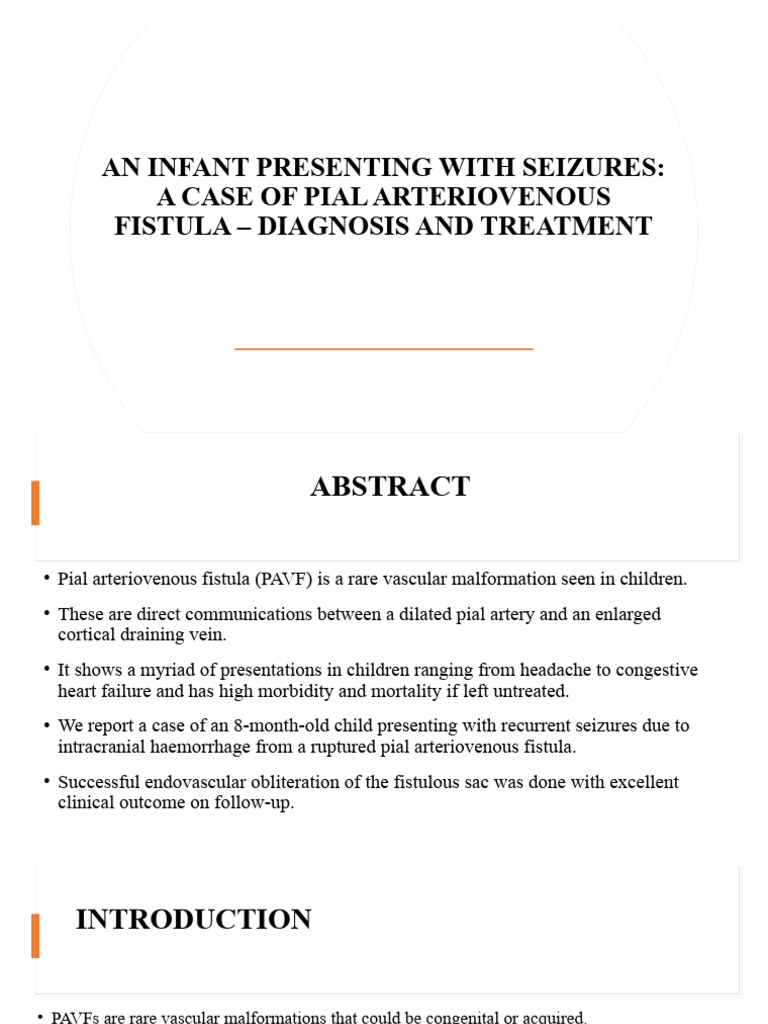 Avm Case Report V2.0 | PDF | Interventional Radiology | Clinical Medicine
